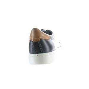 Ecco | Shoes | Ecco Mens Leather Soft Classic M Black Sneaker Nwot Eur ...